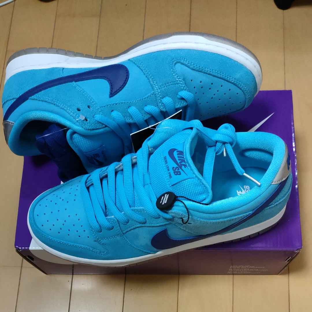 Nike SB Dunk Low Pro Blue Fury Deep Royal Blue BQ6817-400 US 9 | eBay