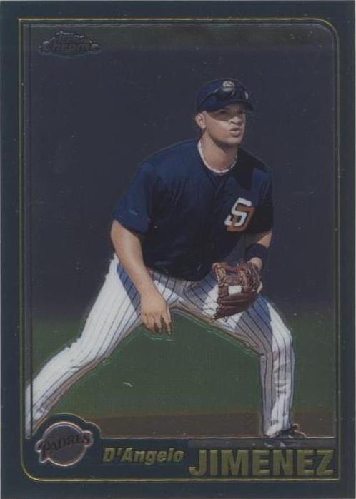 2001 Topps Traded & Rookies - D'Angelo Jimenez #T177 Chrome for sale ...