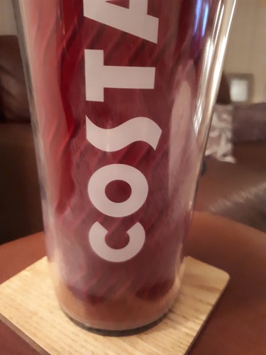 Costa Coffee Travel Mug Tumbler Cup Flask Insulated Double Wall 450ml ...