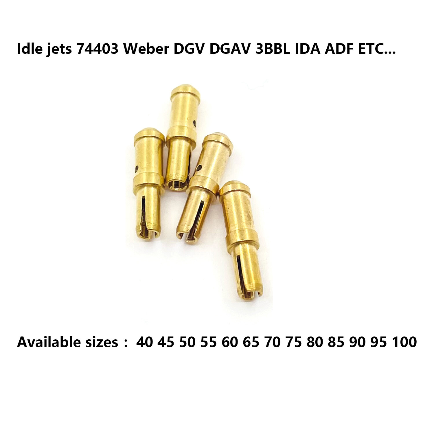 Jetting Kit FOR Weber 32 / 36 DGV DGEV DGAV | Grelly UK