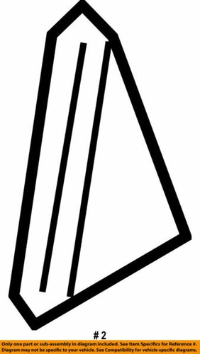 76813-60030 Toyota Moulding, back door outside garnish, lower rh ...