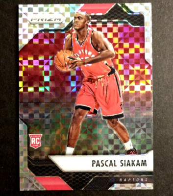 2016-17 Panini Prizm Starburst Pascal Siakam Rookie Card RC #220 ...