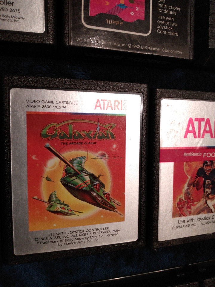 Atari game system + huge lot of Atari games including ET : The Extra ...