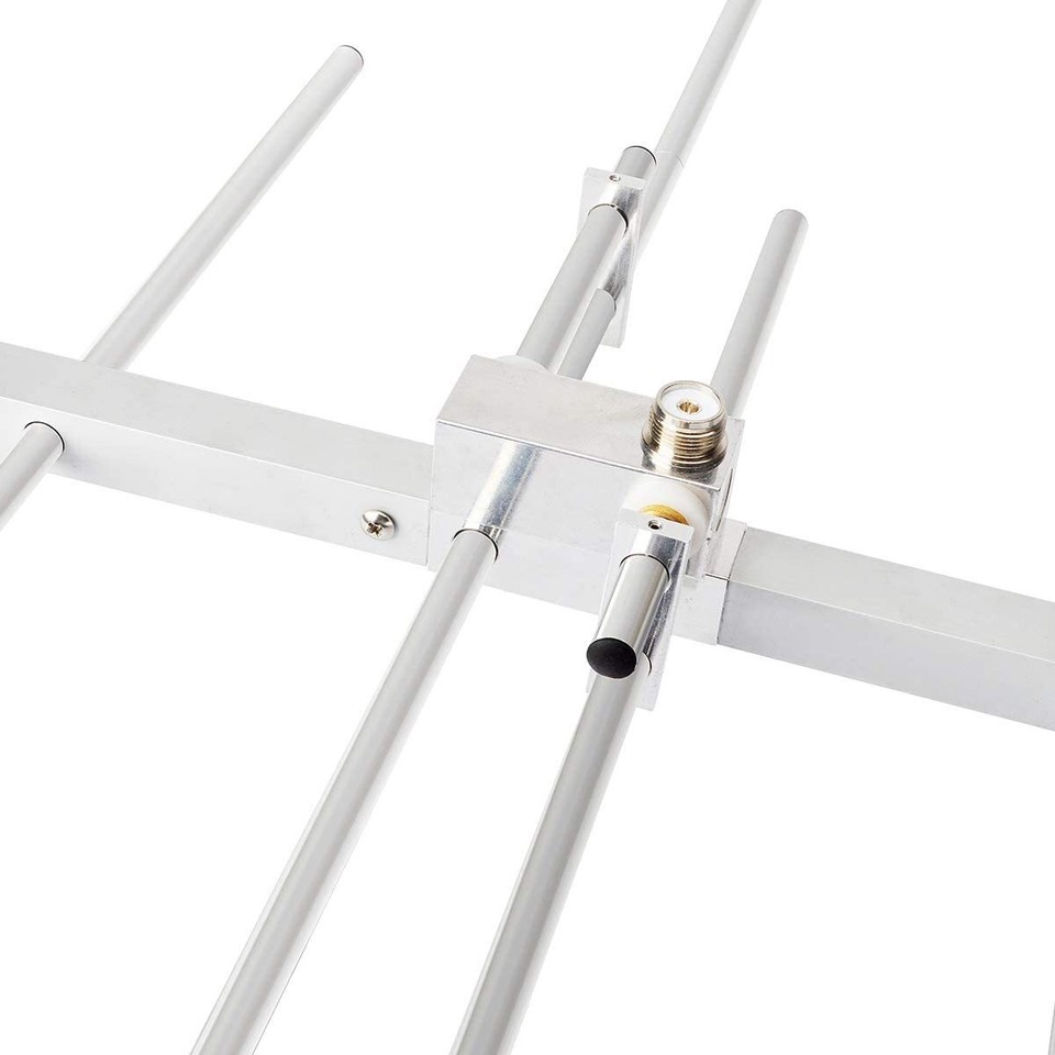 Yagi Antenna Dual Bands High Gain 8 Elements Repeater Radio HT Scanner ...