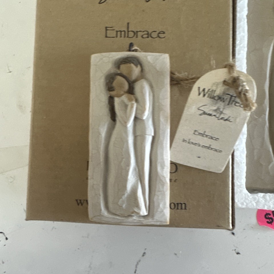 Willow Tree IN LOVE’S EMBRACE Plaque 26509 - 2002 EUC In Box w Ornament ...