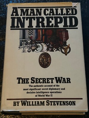 A MAN CALLED INTREPID by William Stevenson (1976, Hardcover) MADE INTO ...