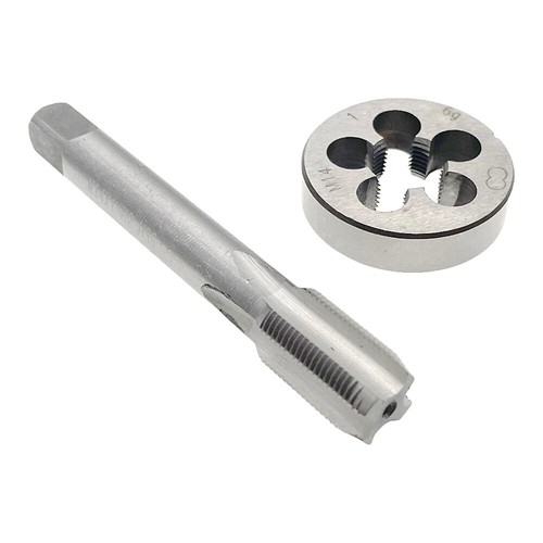 M14 x 1 Tap & Die Set RH HSS M14x1 Metric Thread Tap Die Right Machine ...