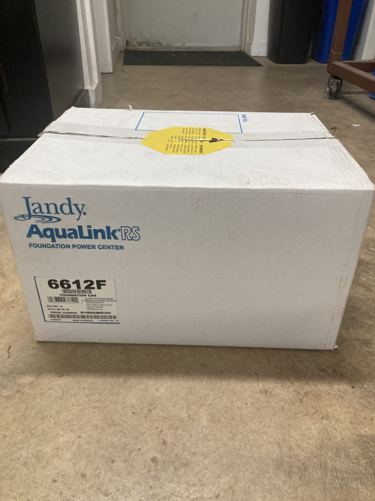 Jandy 6612F AquaLink RS Foundation Power Center 52337057882| eBay