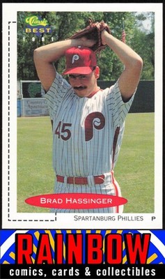 1991 Classic Best #140 Brad Hassinger Spartanburg Phillies | eBay
