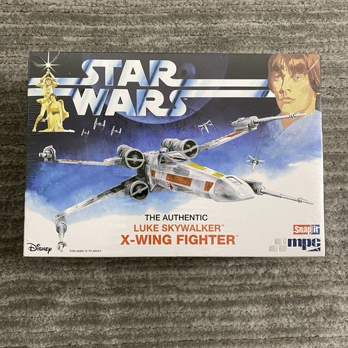 MPC Star Wars Luke Skywalker X-Wing Fighter Snap It Plastic Model Kit ...