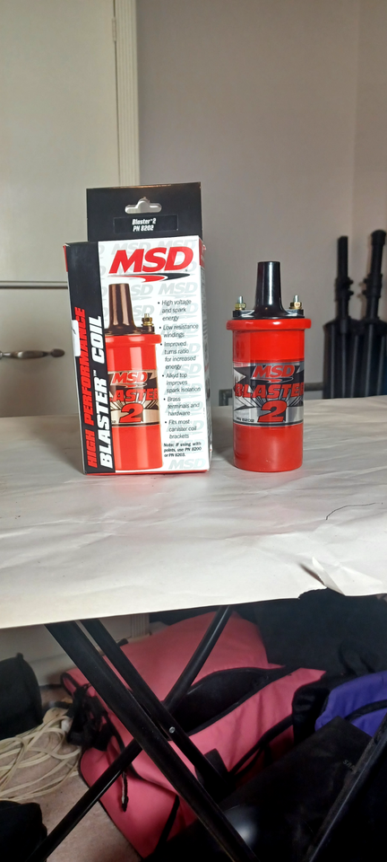 MSD distributor chevy with 6A box and a new coil | eBay