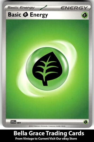 Basic Grass Energy #001 Prize Pack Series Cards Pokemon Common | eBay