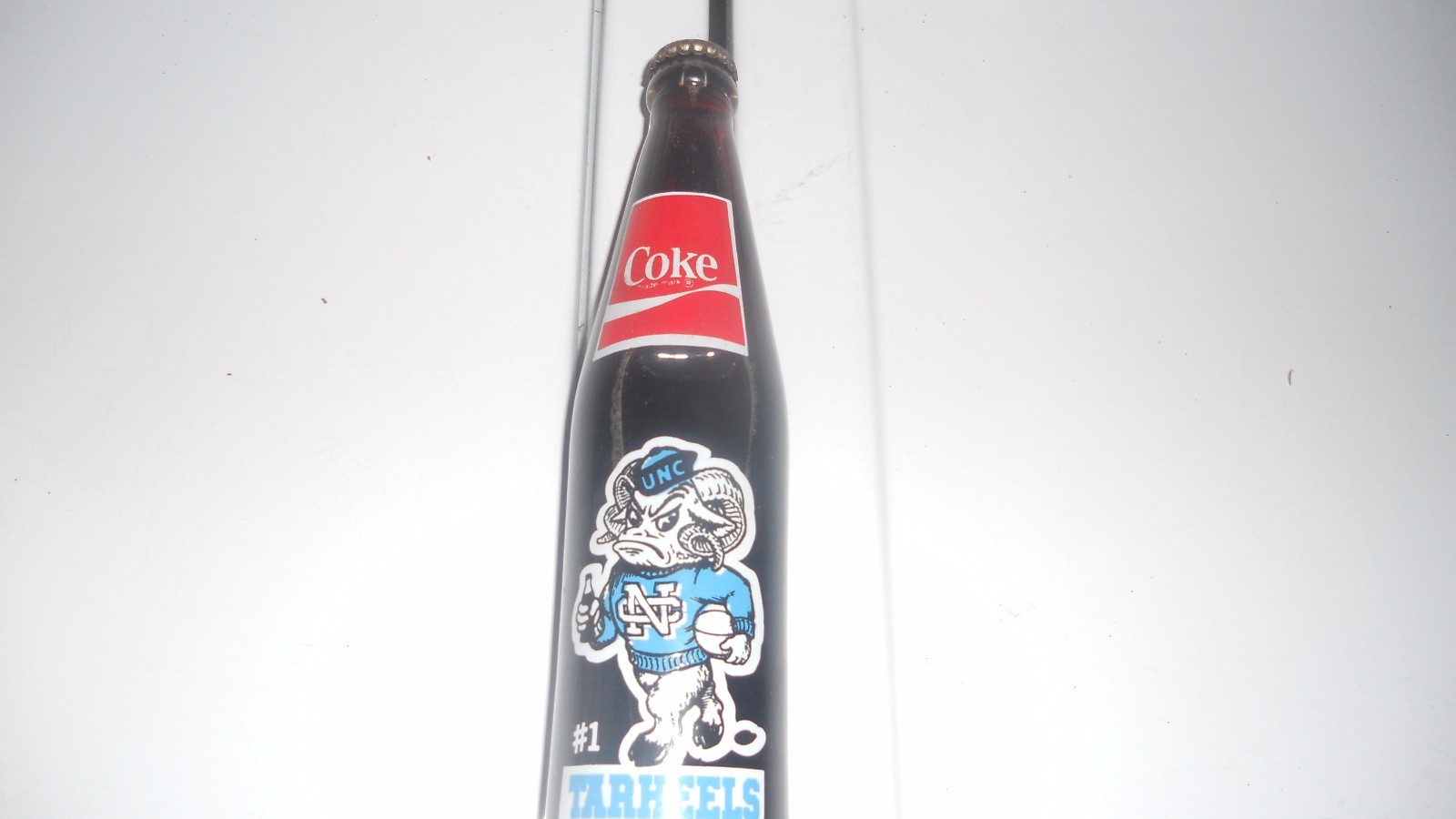 1981-82 UNC TAR HEELS National Champs Full Coke Bottle MICHAEL JORDAN ...