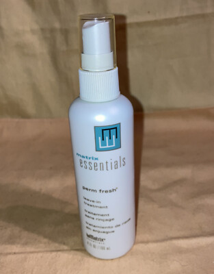 Matrix Essentials Perm Fresh LEAVE IN TREATMENT Spray 4 oz About 70% ...