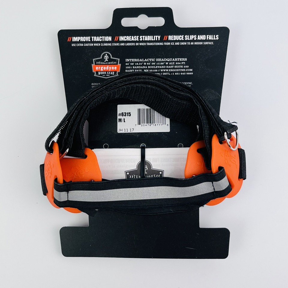 Ergodyne Trex Ice & Snow shoe Traction Device Size M/L US: 5-11 EU: 38 ...