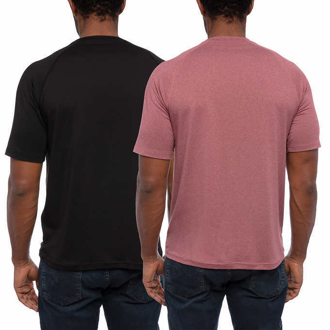 Glacier Performance Men's 2 Pack Everyday Tee T Shirt L21 | eBay