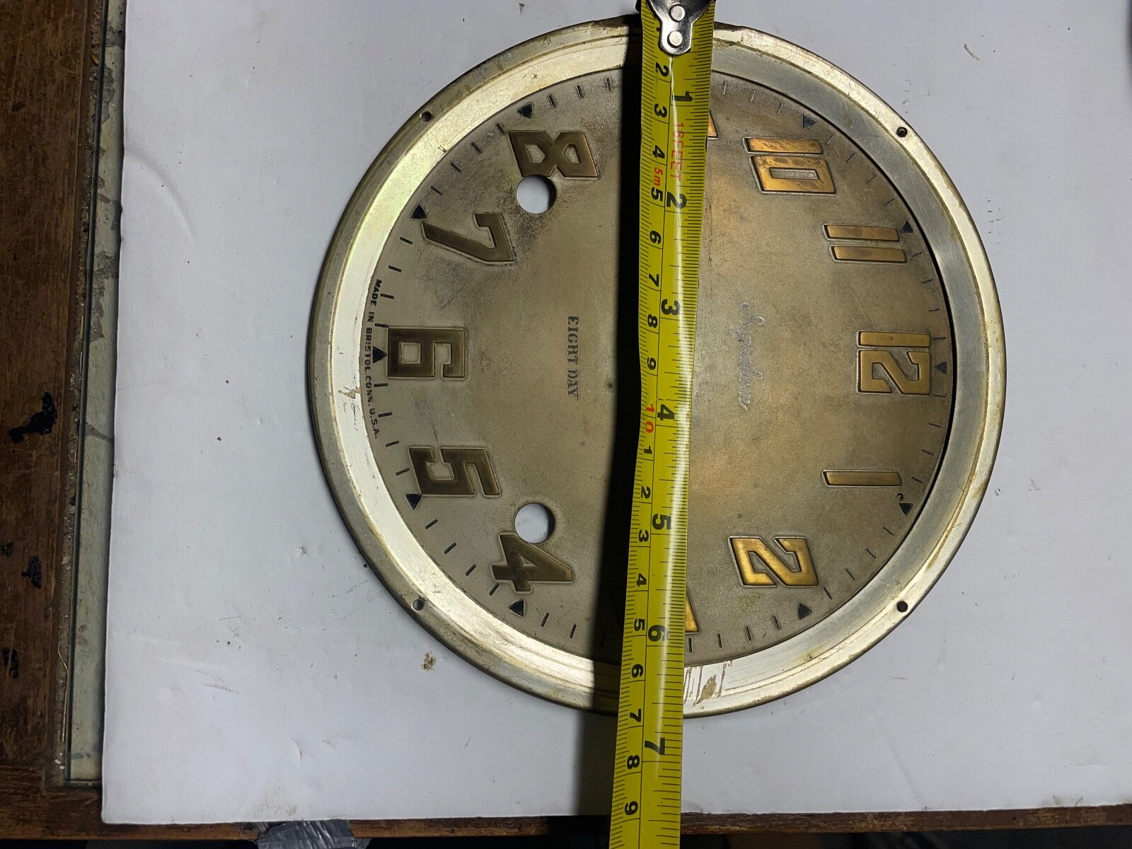 (E227) - Ingraham Mantel Clock Dial | eBay