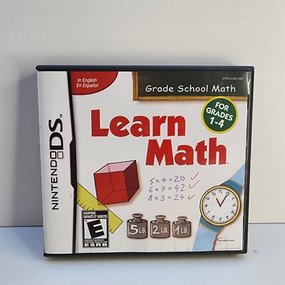 Learn Math Nintendo DS 2009 | eBay
