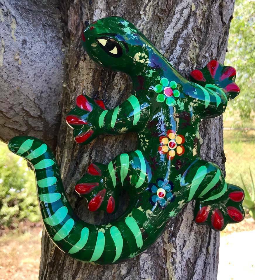 Talavera Pottery Lizards