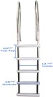 Aqua Select Above Ground Hi Bend In-Pool Swimming Pool Ladder (Various ...