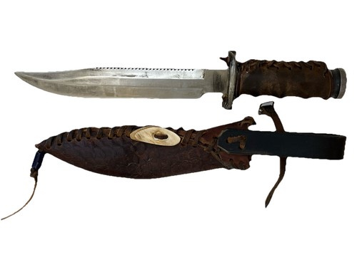 VALOR 626 JAPAN STAINLESS 15" SURVIVAL KNIFE 10" BLADE, HOLLOW HANDLE ...