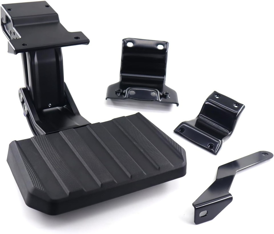 Folding Rear Bed Step Tailgate Retractable Bumper Step for 2024 2025 ...