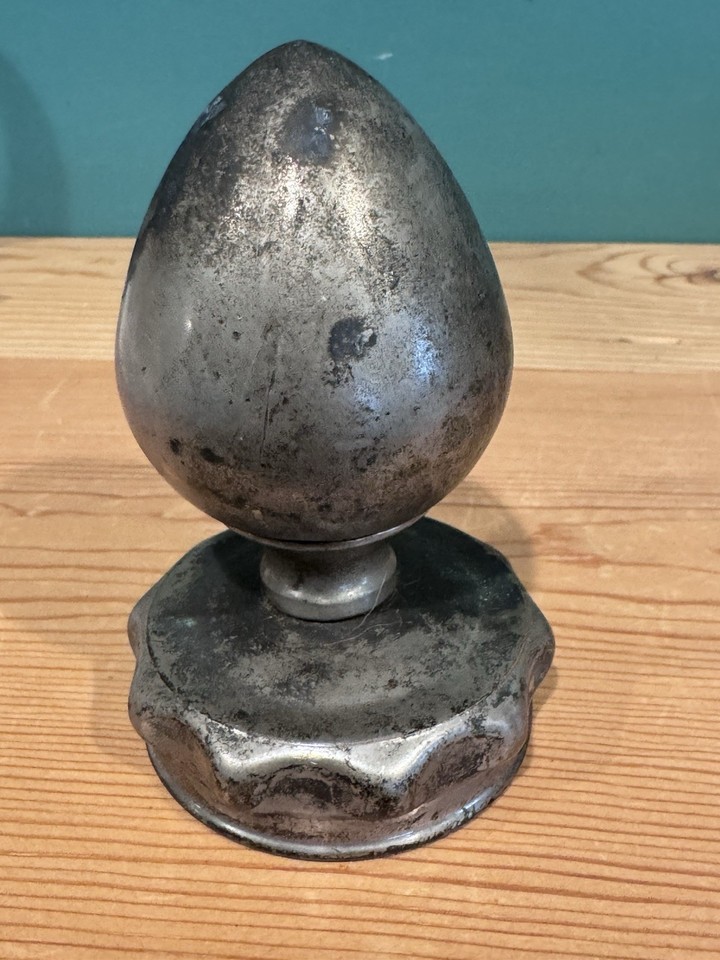 Antique 1920s Egg Shaped Auto Radiator Cap Hood Ornament - Hot rod ...