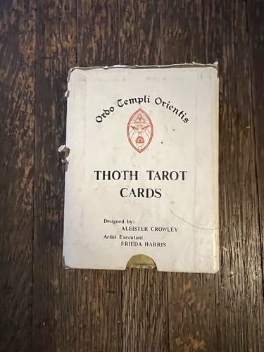 Thoth tarot cards vintage Llewelyn Publication USA | eBay