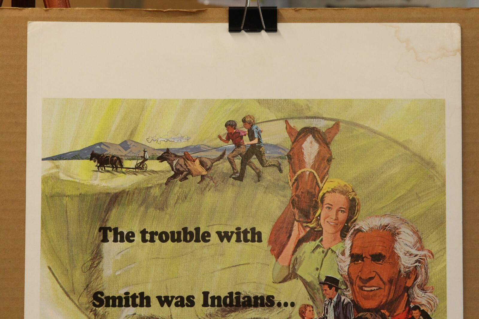 Smith 1969 Walt Disney Original Movie Poster 22" x 14" Glenn Ford Nancy ...