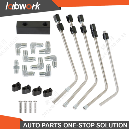 Labwork LS Stainless Coolant Crossover Steam Vent For LS1 LS2 LS3 LS6 ...