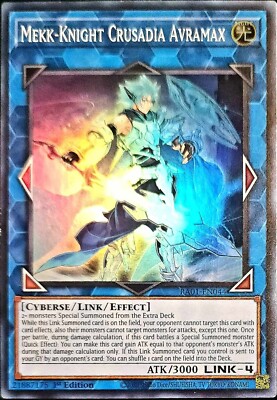 Mekk-Knight Crusadia Avramax RA01-EN044 | eBay