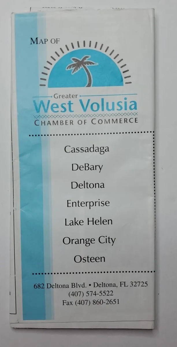 Mapa De Cassadaga, Florida