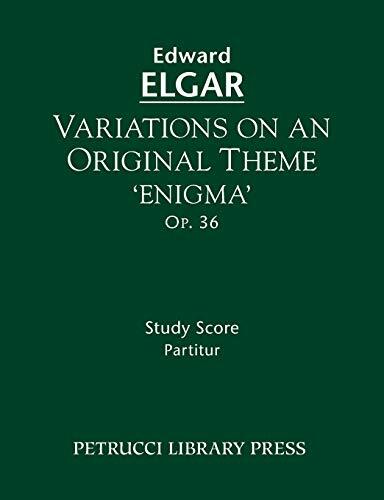 Variations on an Original Theme 'Enigma', Op.36: Study score ...