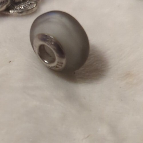 New MA (Michael Anthony Kay Jewelers Smoky Gray CHARM Bead Lot B22 | eBay