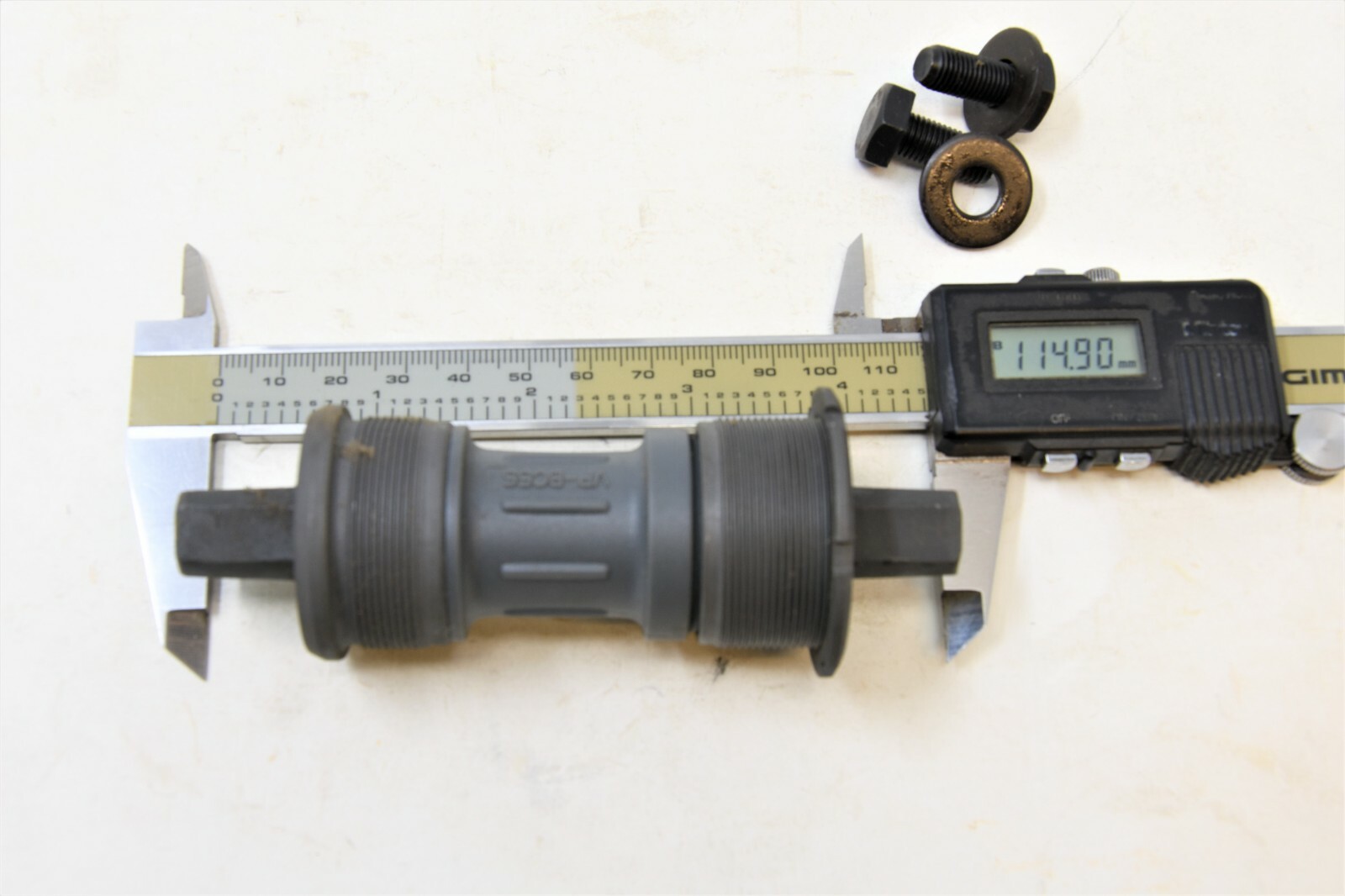 Square Taper VP-BC55 Semi Seal Cartridge Bottom Bracket 68mm x 115mm BB ...