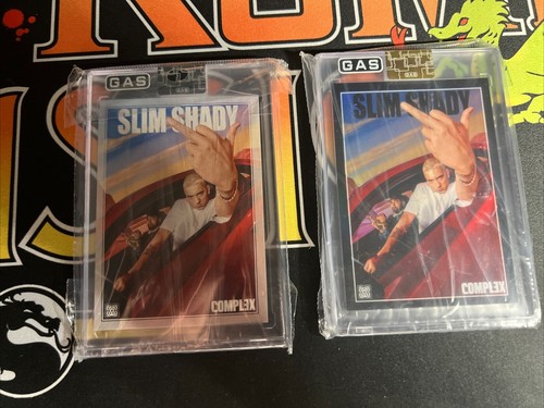 Gas Trading Cards X Complex Slim Shady Eminem Card BLACK Foil 204/250 ...