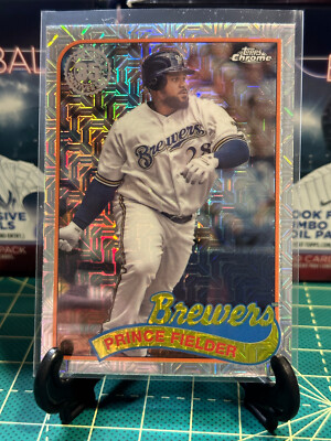2024 Topps Prince Fielder #2T89C-72 Milwaukee Brewers SILVER MOJO ...