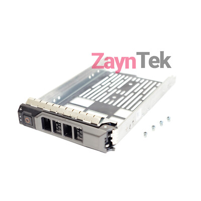 Dell F238F 3.5" SAS/SATA LFF Hard Drive Tray w/ screws for PowerEdge ...