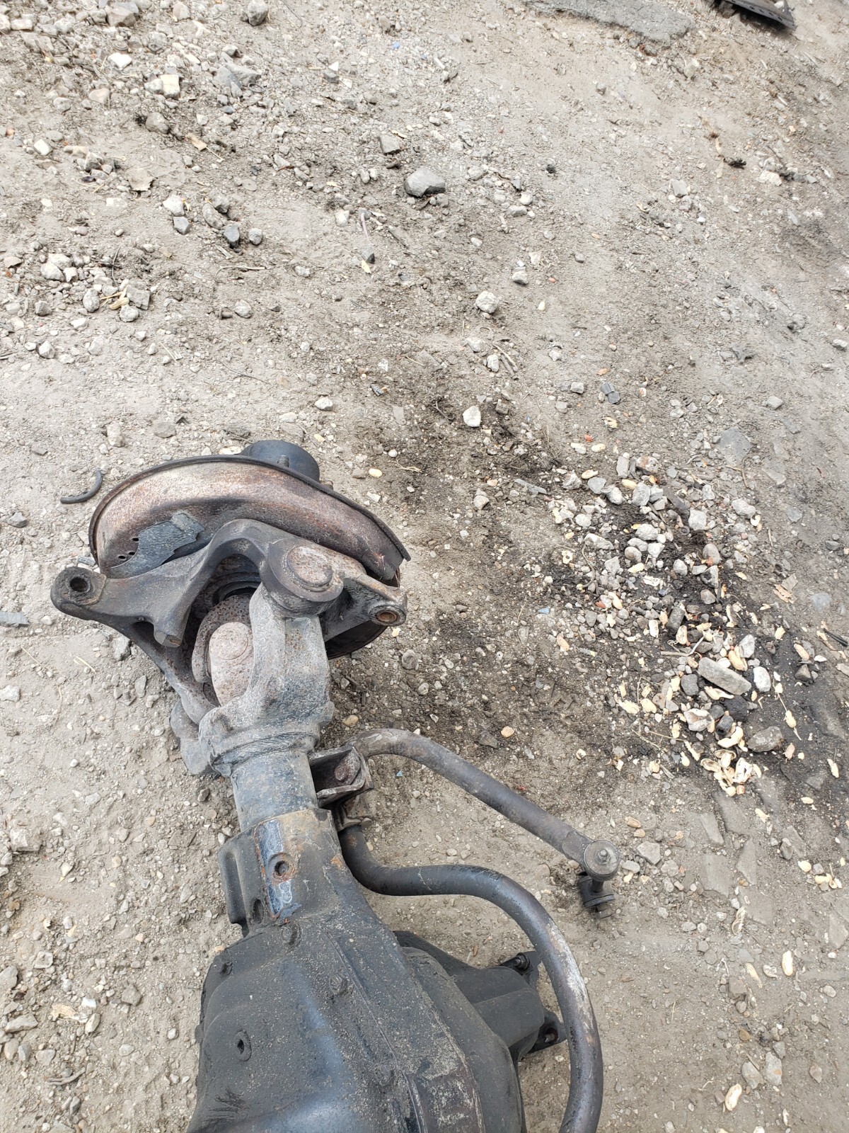 1992-1997 Ford F-250 F-350 Dana 60 straight Front Axle Assembly 4x4 OBS ...