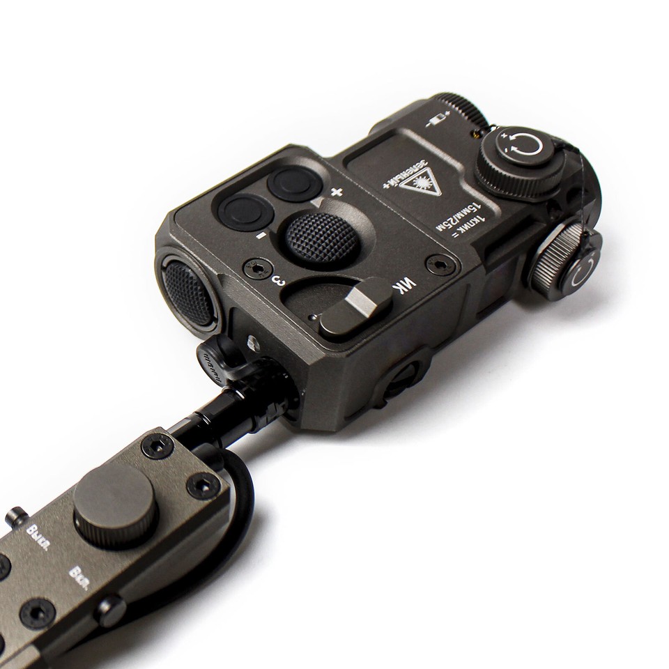 PERST- 4 Aiming IR Green Laser Sight with Tactical Switch Reset Open ...
