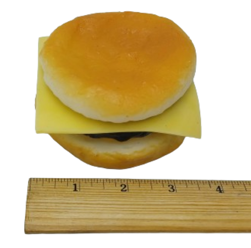 Play Food Display Prop Vintage Sausage & Cheese Biscuit Breakfast ...