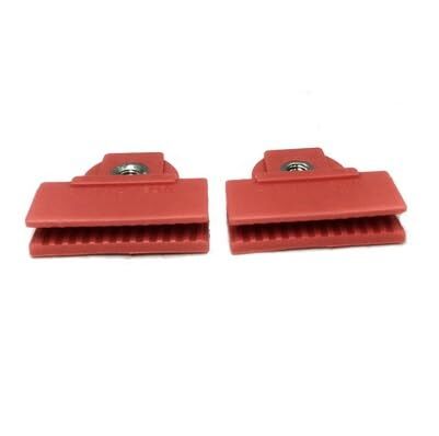 2 x DOOR GLASS WINDOW TRACK CLIPS SUPPORT HOLDER FOR TOYOTA TACOMA ...