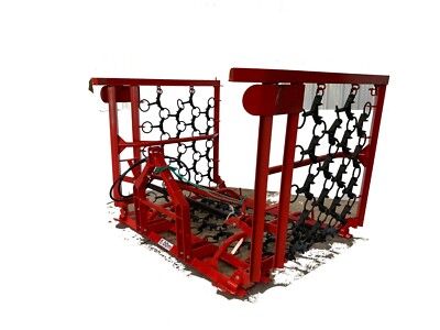 Heavy Duty Chain Harrows Hydraulic Folding Tractor Mounted 5m £1895 ...