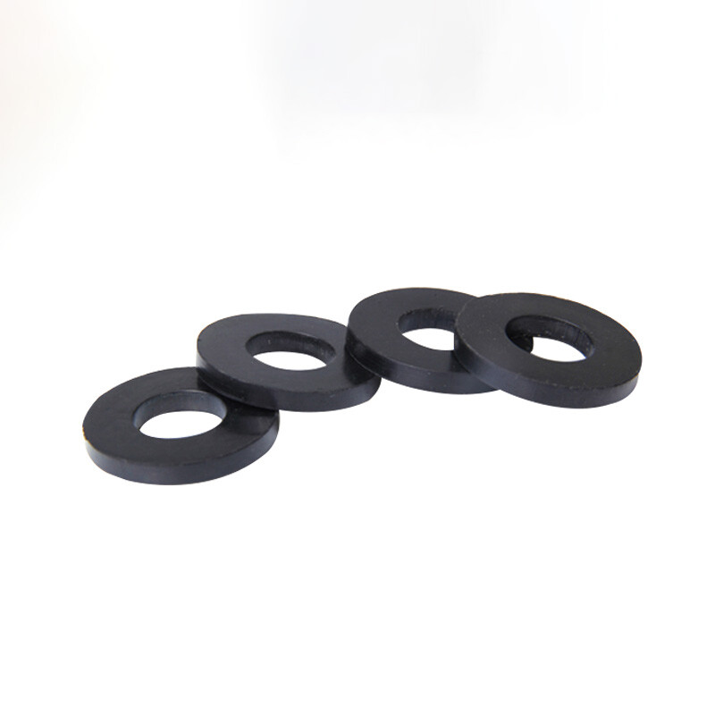 Black NBR Rubber Flat Round O-Ring Washer Seal Gaskets 1mm-3mm Thick ...