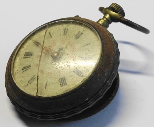 Old Watch Mechanical Key Fob | eBay