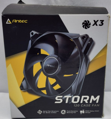 Antec PWM PC Fans, 120mm Fan, High Performance Case Fan, 4-pin PWM ...