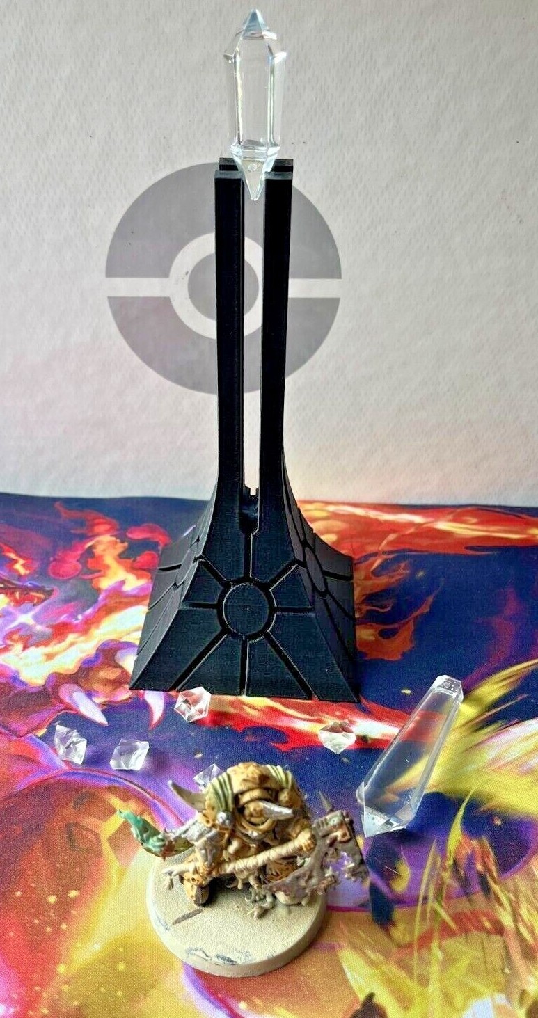 SPACE TERRAIN - Power SPIRE w/ CRYTAL Set - 28mm Terrain Scenery - D&D ...