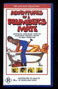 Adventures of a Plumbers Mate(1978) VHS The Late-Nite Collection R18 ...