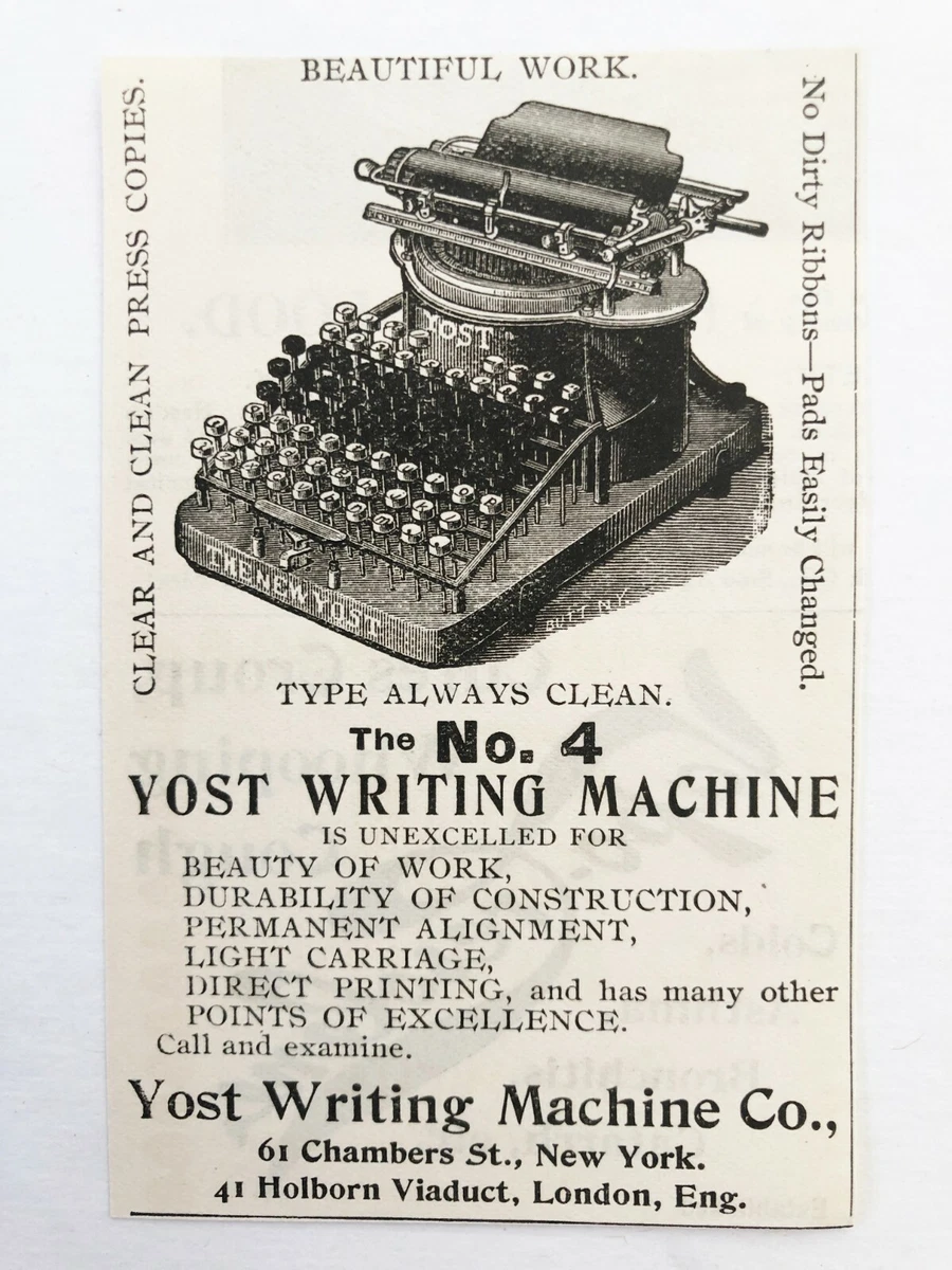 Industrial Revolution Typewriter