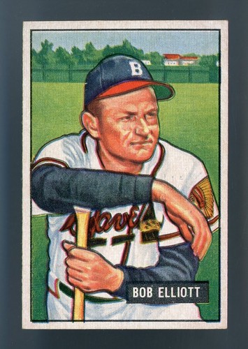 1951 Bowman #66 Bob Elliott EX/NM **BB-5283** | eBay